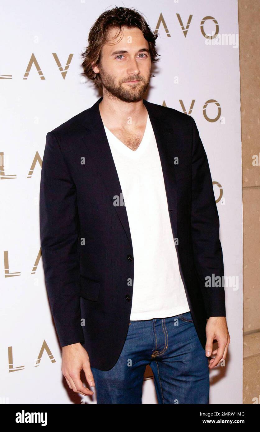 Actor Ryan Eggold arrives at Lavo Nightclub inside the Palazzo on Las ...