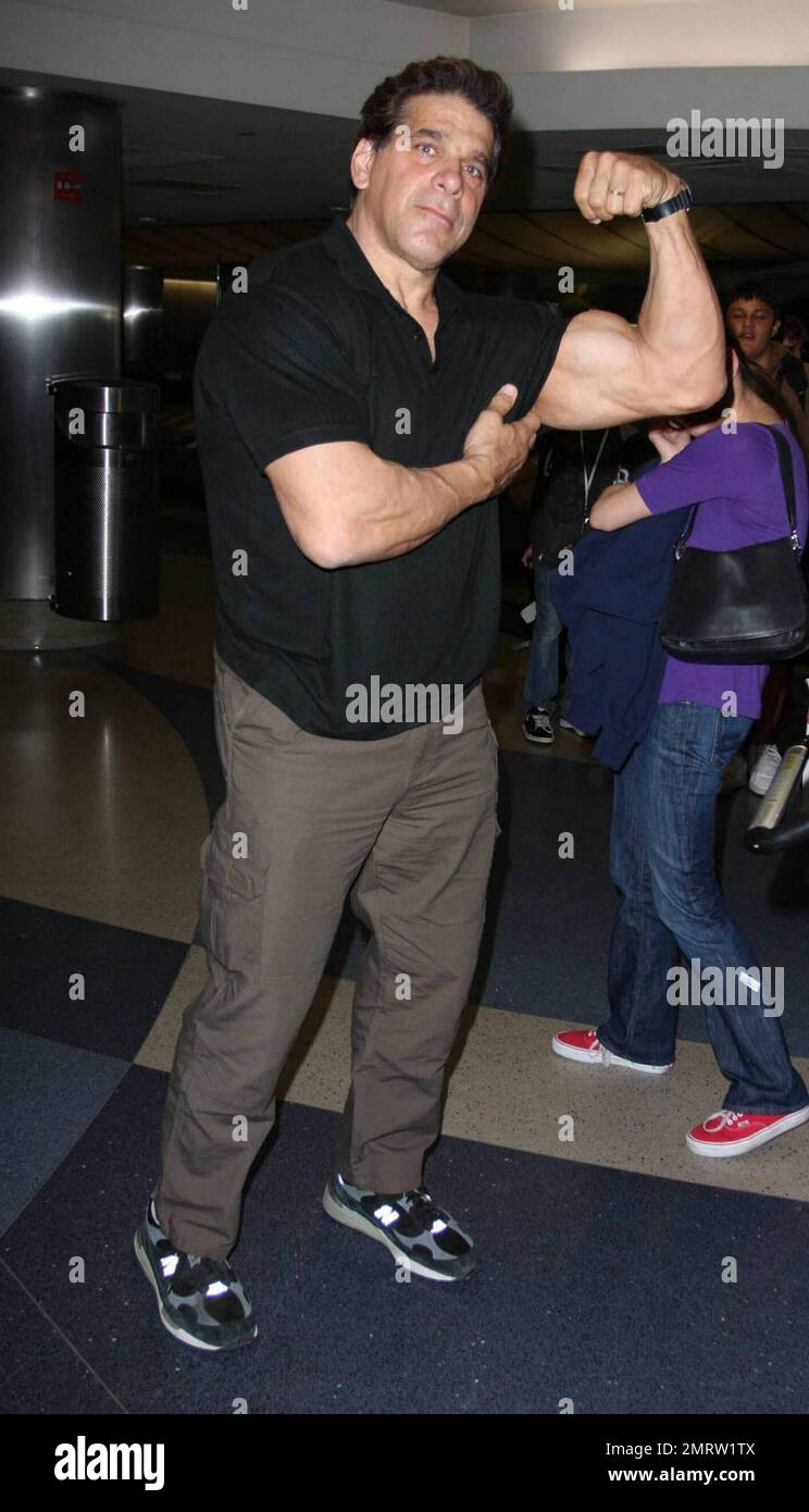 Exclusive!! Actor Lou Ferrigno, best known for his role as "The ...