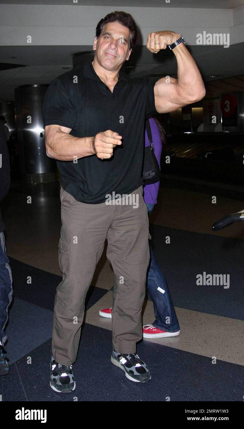 Exclusive!! Actor Lou Ferrigno, best known for his role as "The ...