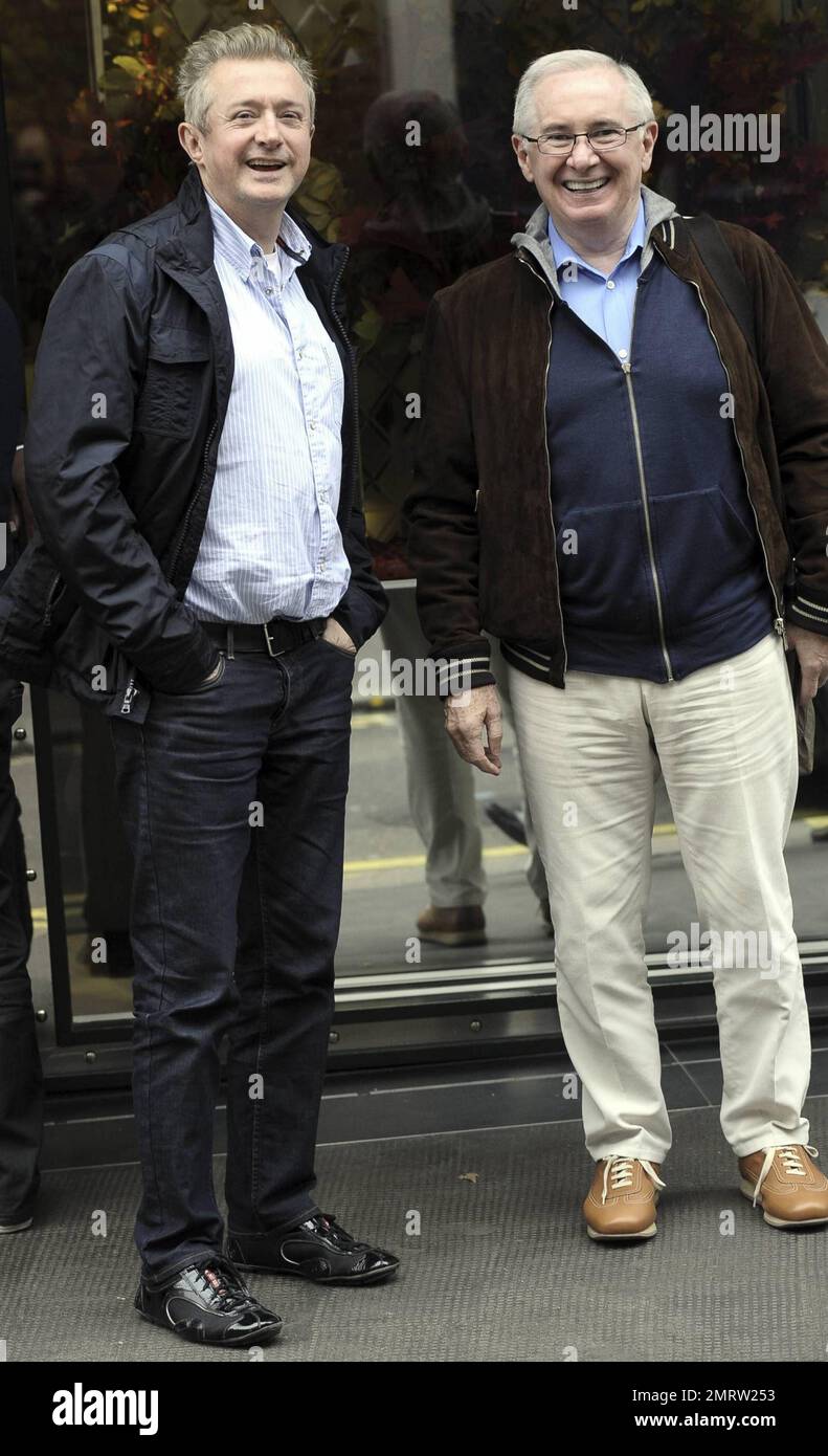 EXCLUSIVE!! "X Factor" judge Louie Walsh is all smiles outside The Ivy ...