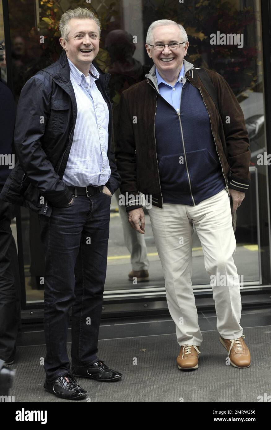 EXCLUSIVE!! "X Factor" judge Louie Walsh is all smiles outside The Ivy ...