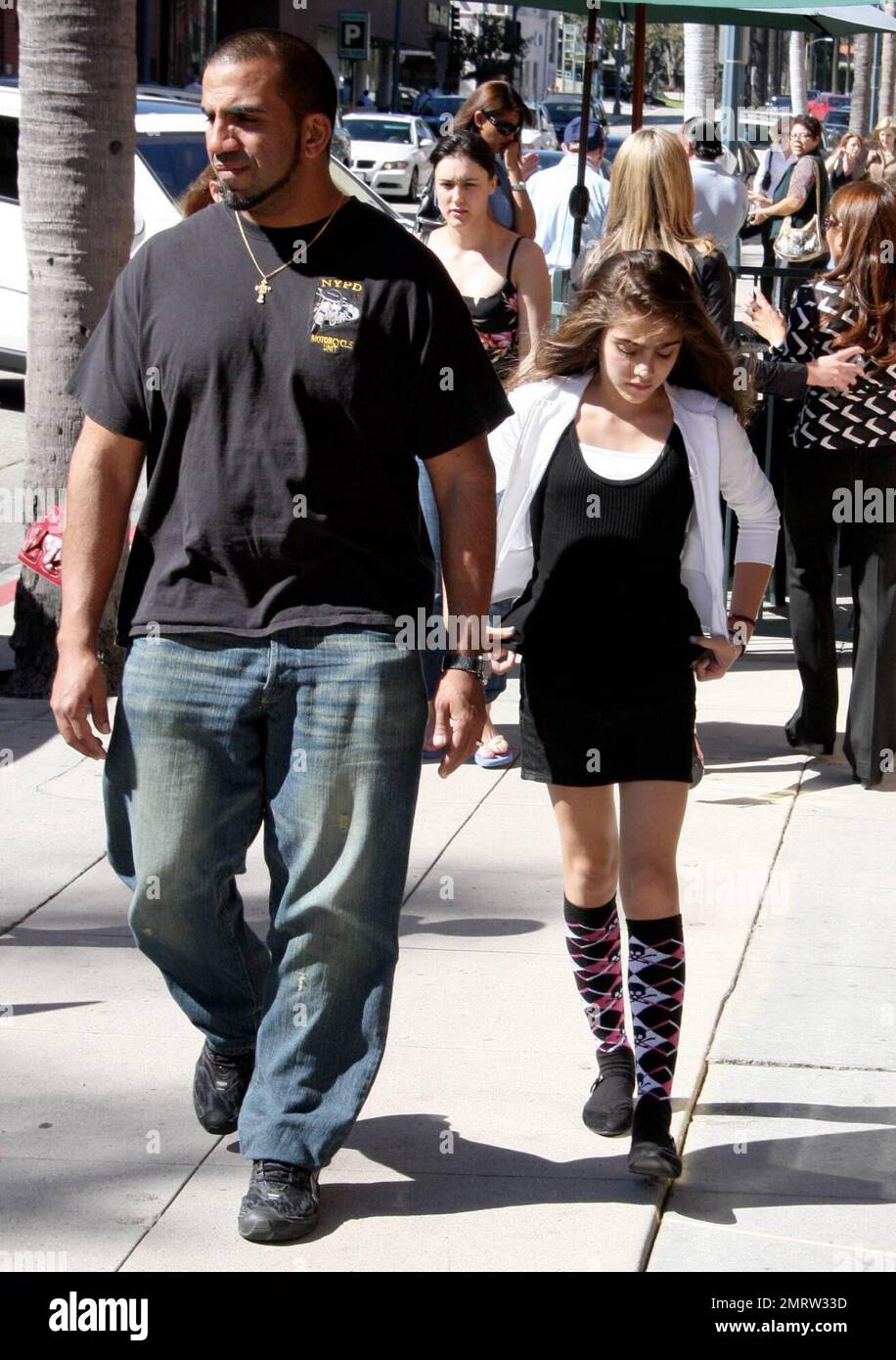 Exclusive!! Madonna's kids, on a family day out with the bodyguard ...