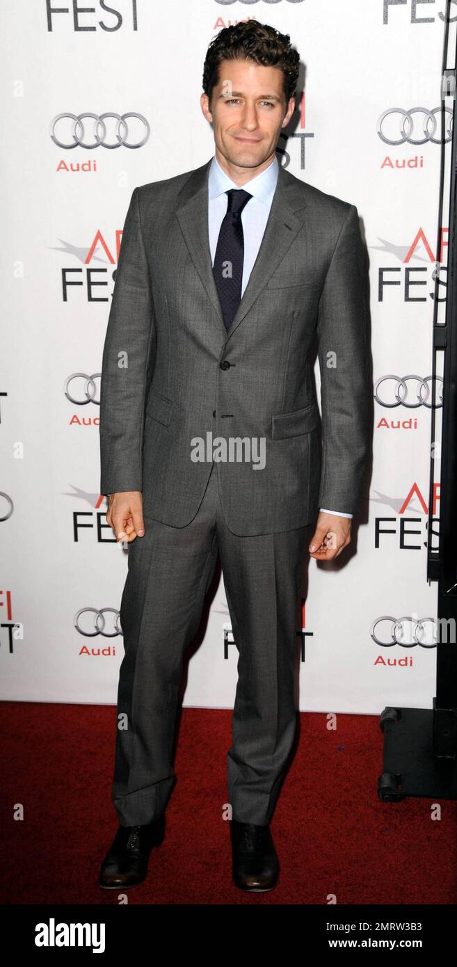 Matthew Morrison attending the AFI Fest screening of Twentieth Century ...
