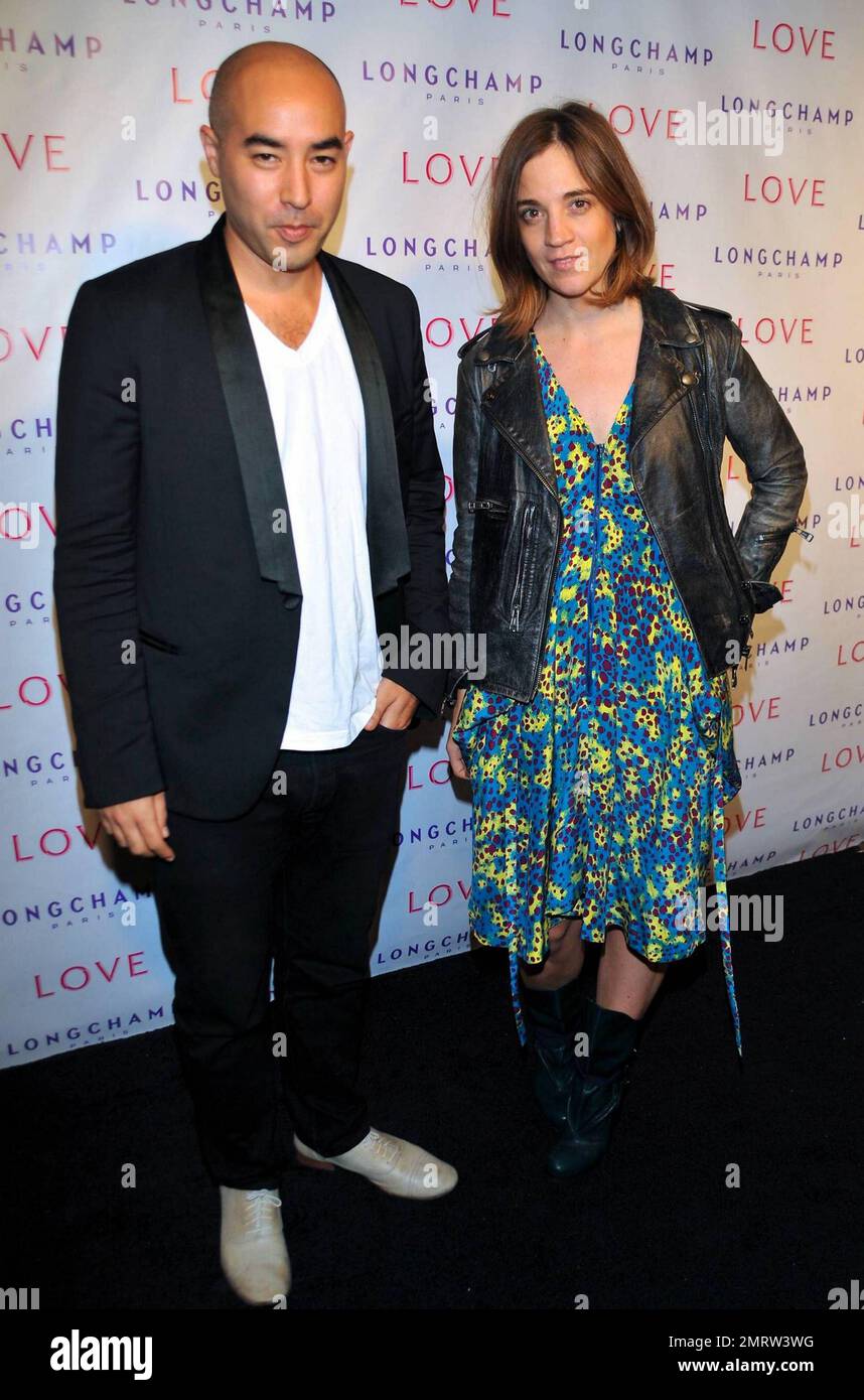 Max Osterweis and Erin Beatty at a party celebrating the "Gorgeous ...