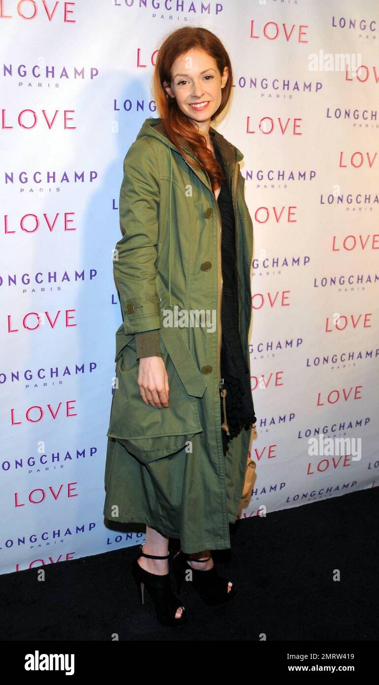 Stephanie LaCava at a party celebrating the "Gorgeous" issue of "Love ...