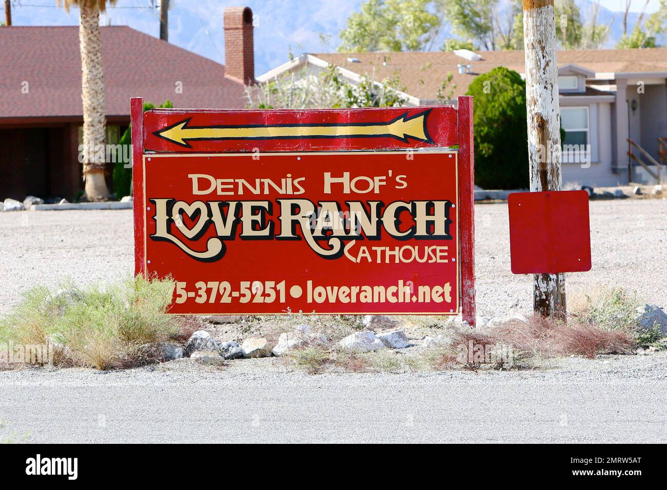 A general view of the Love Ranch in Carson City, Nevaada, the brothel ...