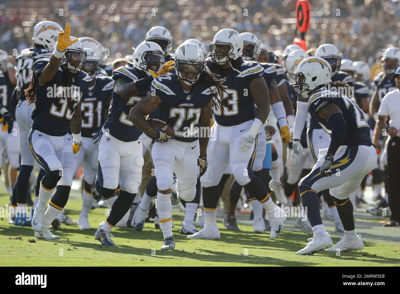 Jason Verrett Chargers Uniform