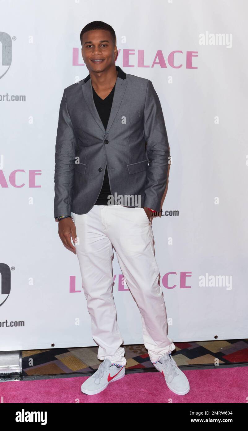 Cory Hardrict at the Premiere of "Lovelace" held inside Planet ...