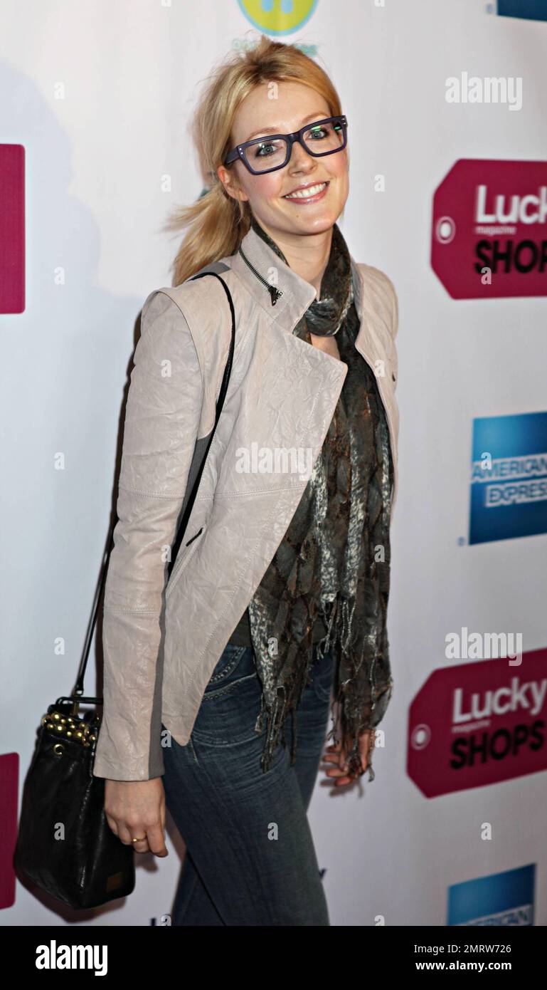 Jennifer Finnigan arrives at Lucky Magazine's Lucky Shops LA event held at Siren Studios ...