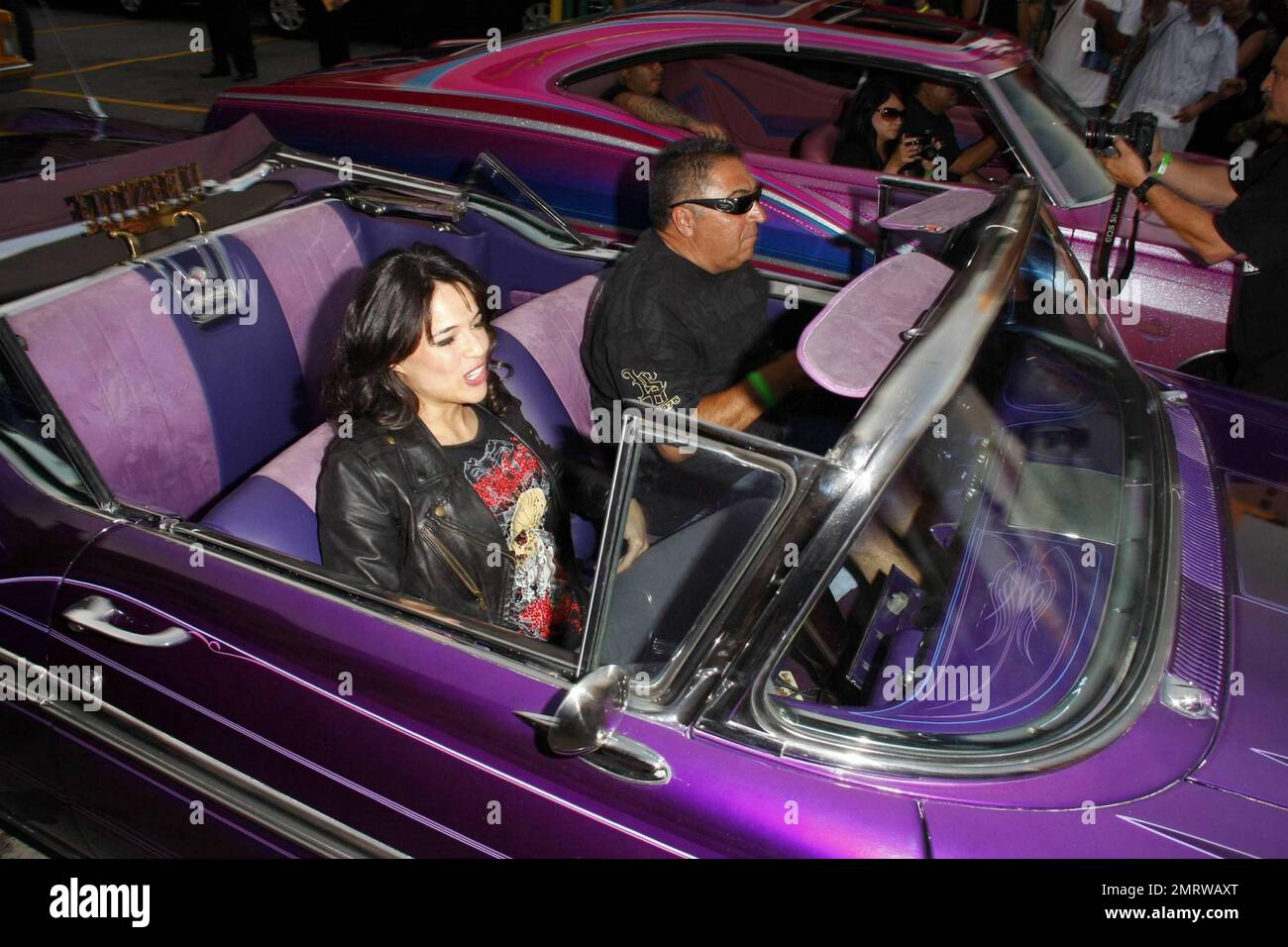 Michelle Rodriguez at the premiere of Machete. The stars all arrived in ...