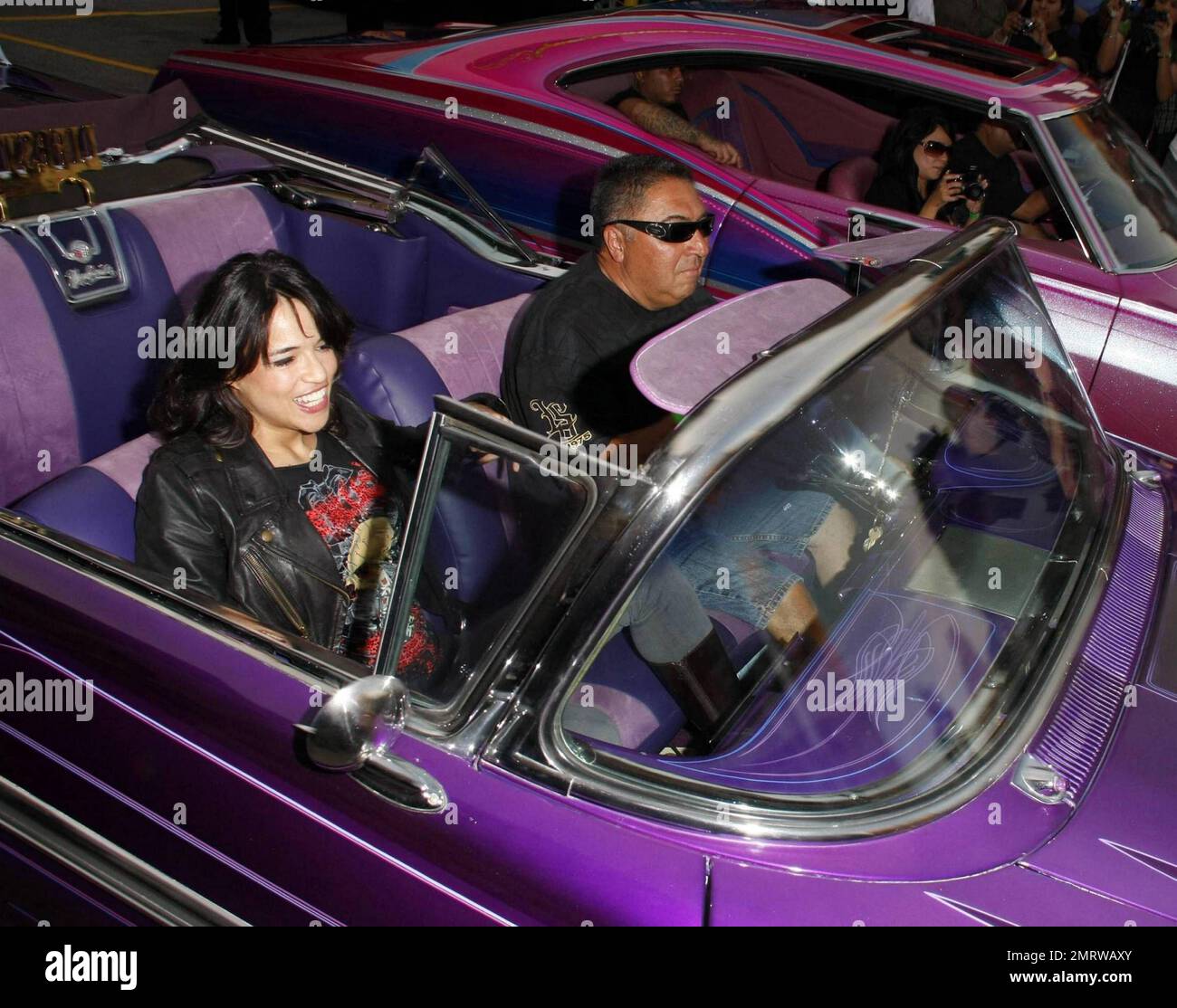 Michelle Rodriguez at the premiere of Machete. The stars all arrived in ...