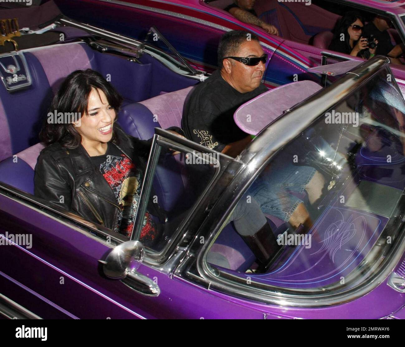 Michelle Rodriguez at the premiere of Machete. The stars all arrived in ...