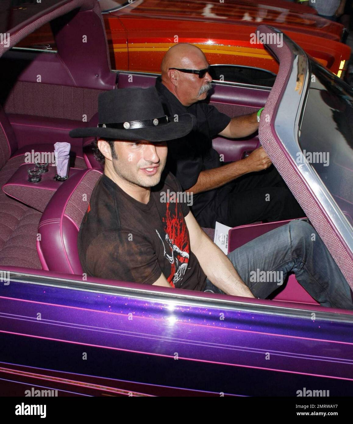 Robert Rodriguez at the premiere of Machete. The stars all arrived in ...