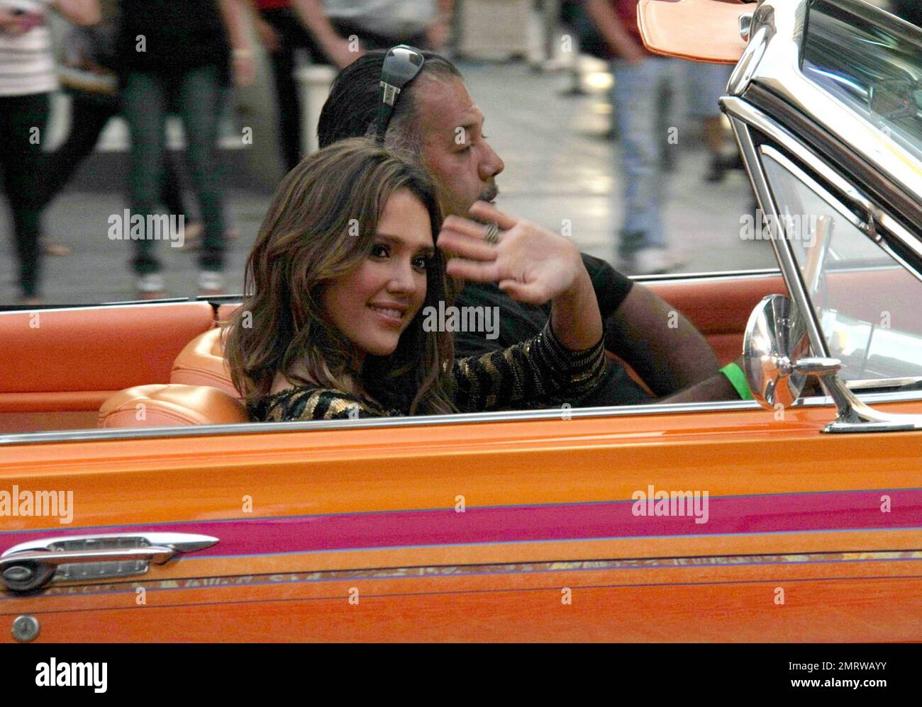 Jessica Alba at the premiere of Machete. The stars all arrived in ...