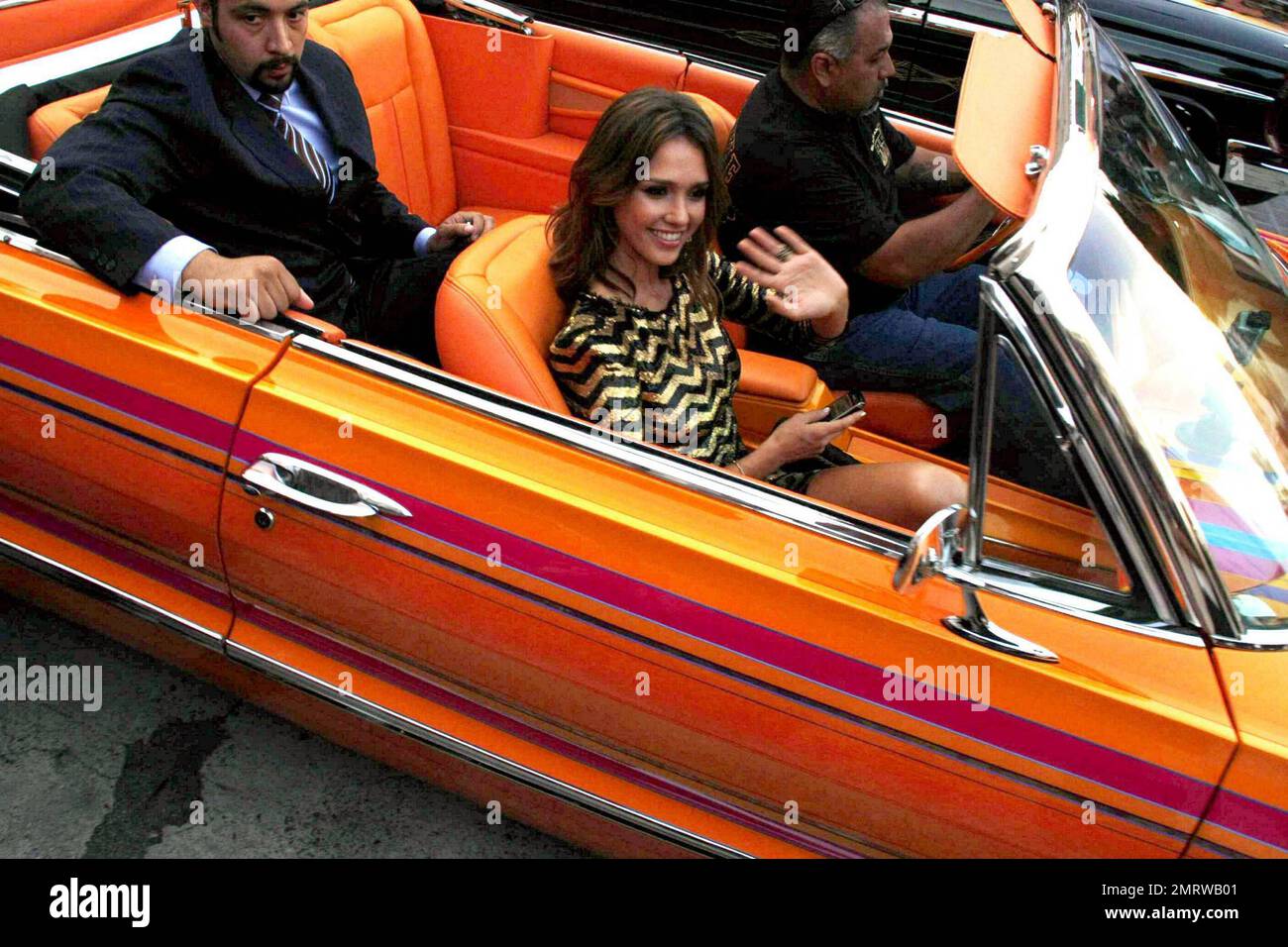 Jessica Alba at the premiere of Machete. The stars all arrived in ...