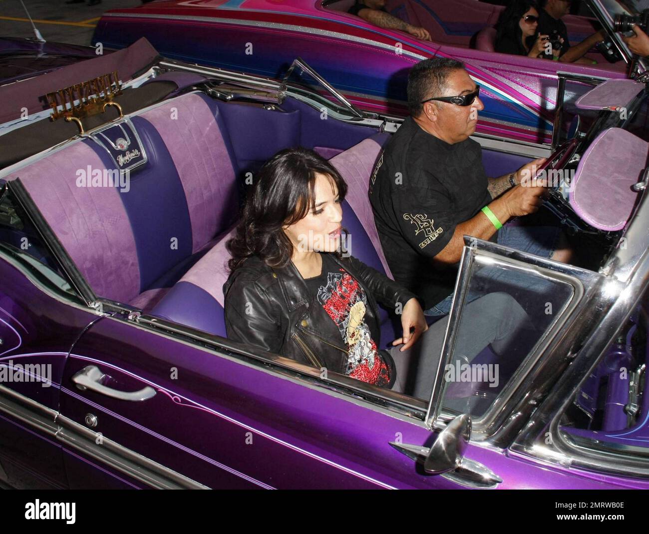 Michelle Rodriguez at the premiere of Machete. The stars all arrived in ...