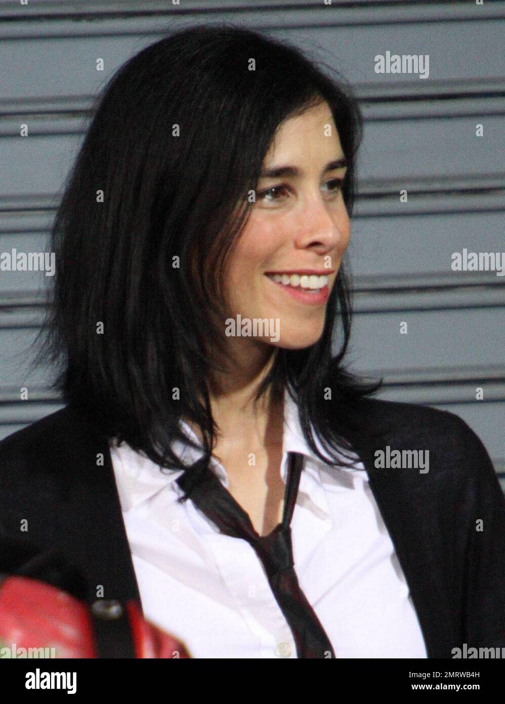 Sarah Silverman at the premiere of Machete. The stars all arrived in ...