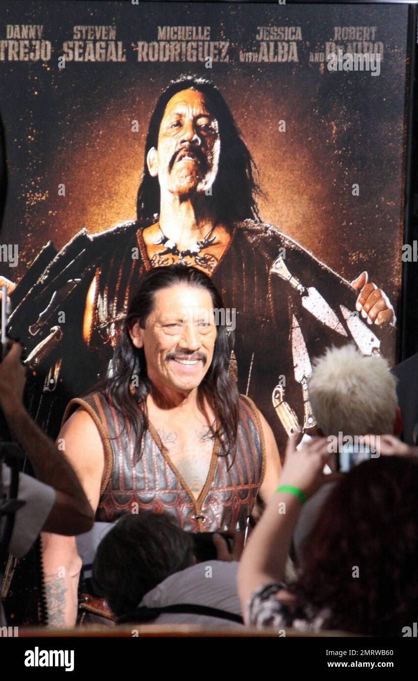 Danny Trejo at the premiere of Machete. The stars all arrived in ...