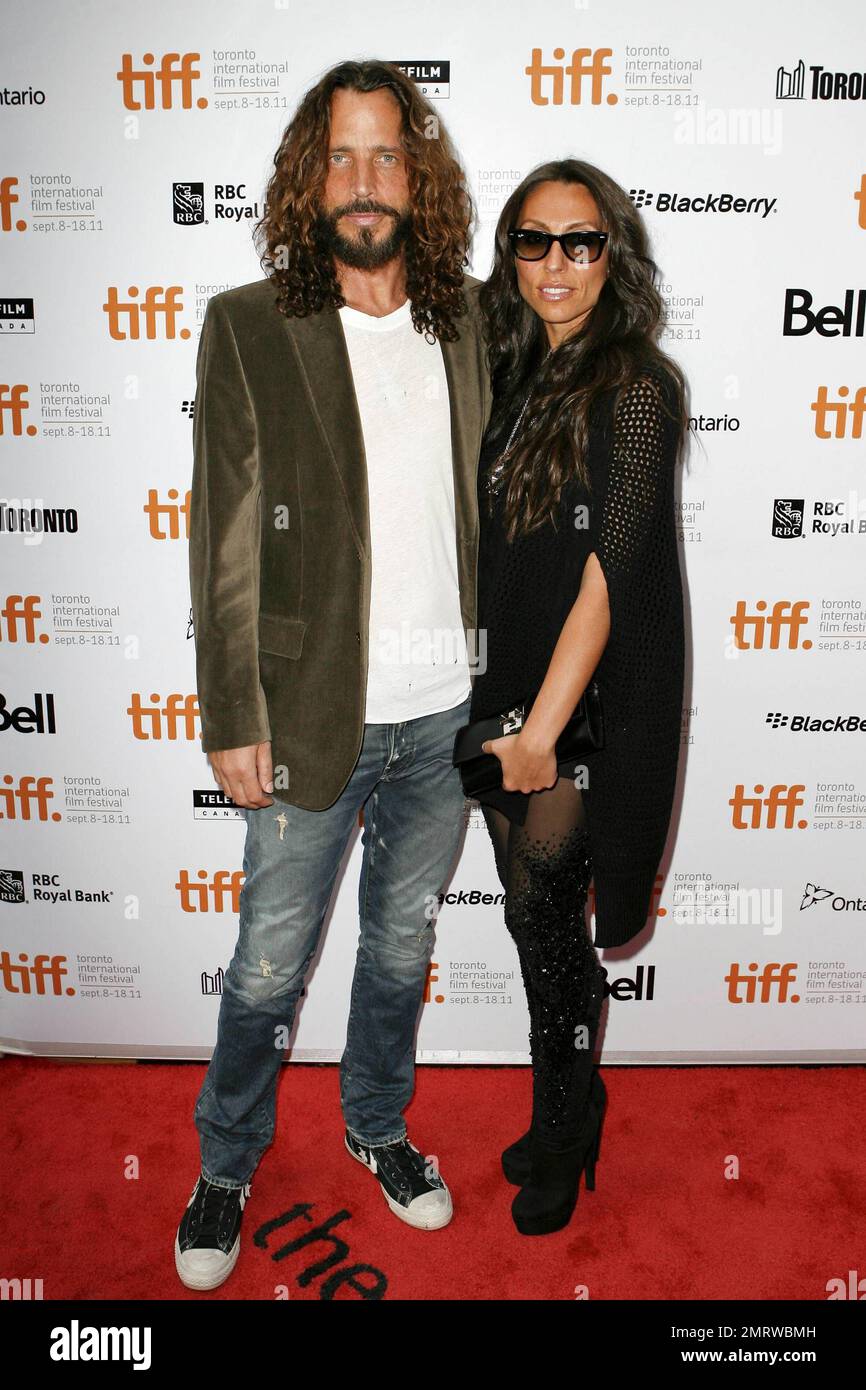 Chris Cornell and wife Vicky Karayiannis at the "Machine Gun Preacher ...