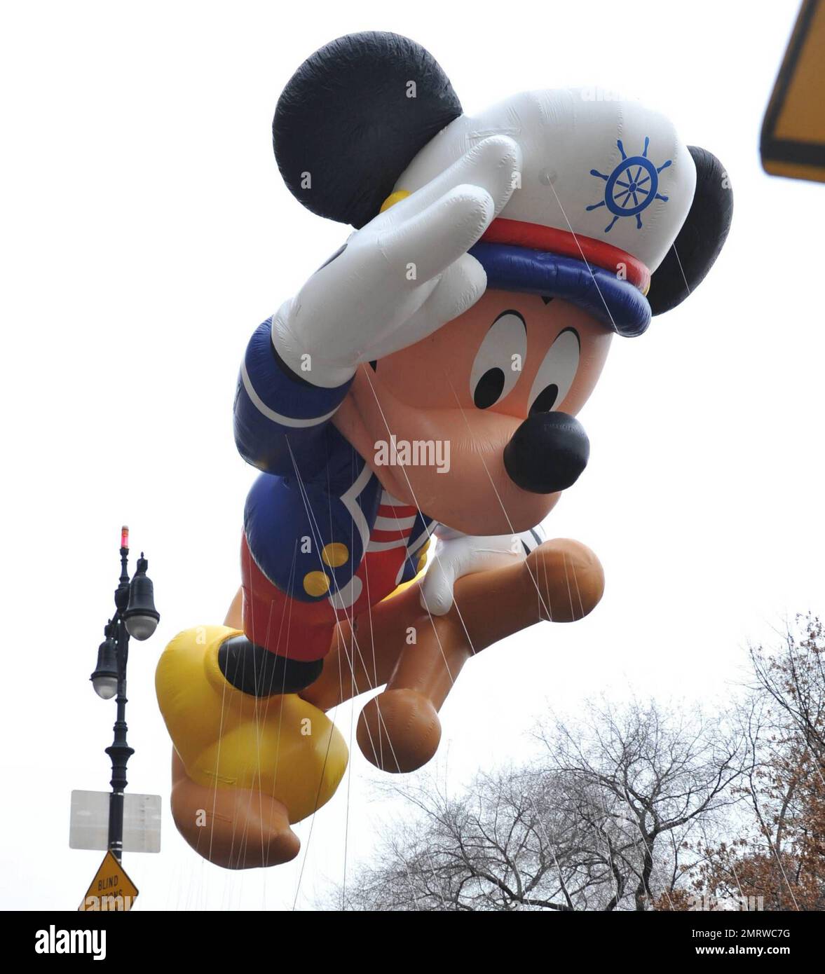 Mickey Mouse during the 84th annual Macy's Thanksgiving Day Parade. The ...