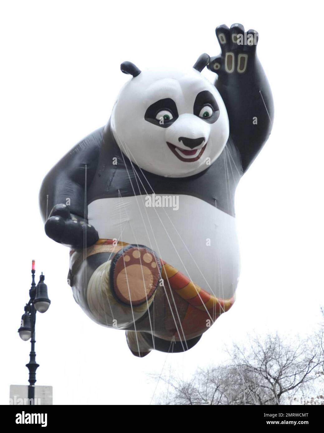 Kung Fu Panda during the 84th annual Macy's Thanksgiving Day Parade ...