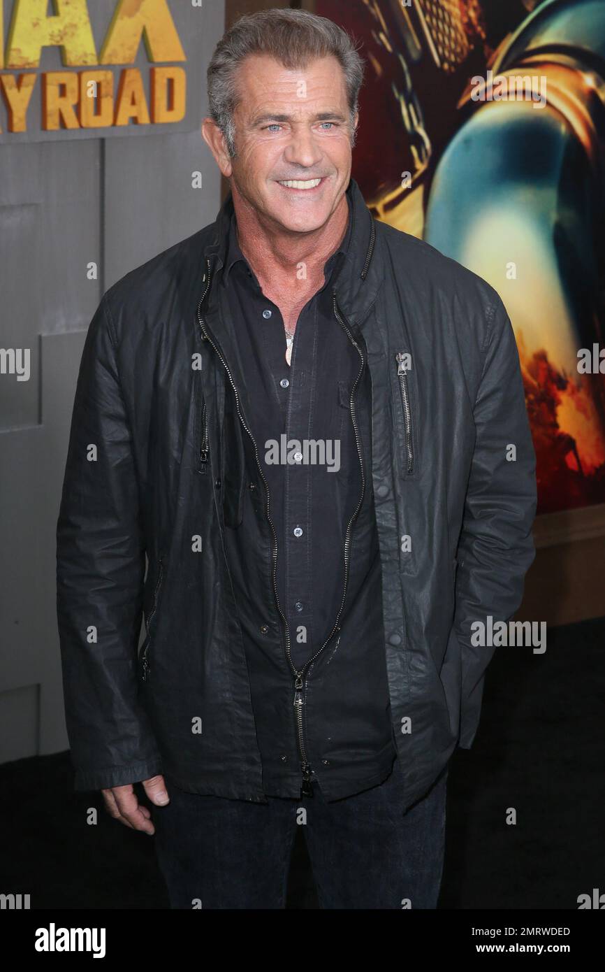 Mel Gibson arrives at the Premiere of Mad Max: Fury Road at the TCL ...