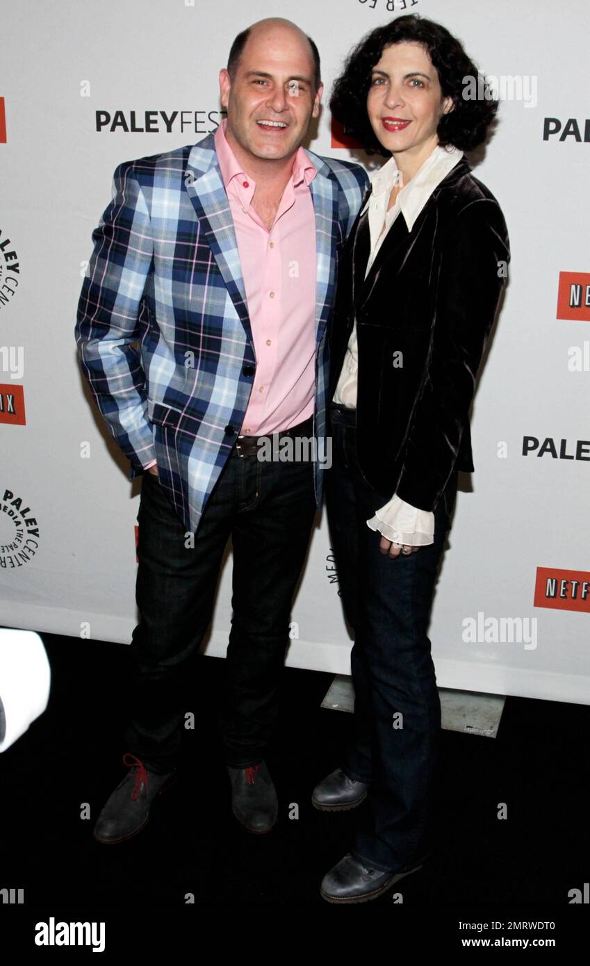 Creator and Executive Producer Matthew Weiner arriving at Paleyfest ...