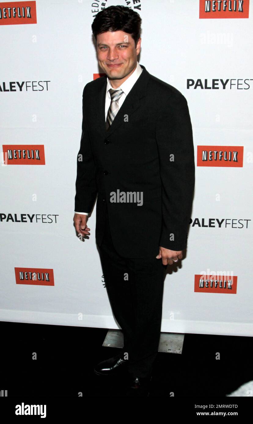 Actor Jay R. Ferguson arriving at Paleyfest 2012 for the "Mad Men ...