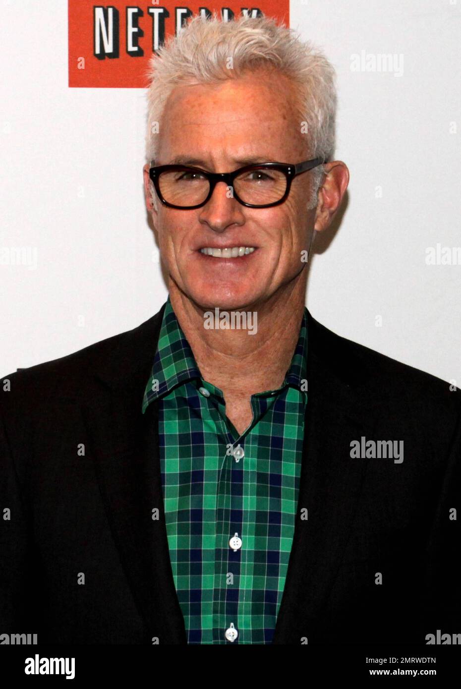 Actor John Slattery arriving at Paleyfest 2012 for the "Mad Men" panel ...