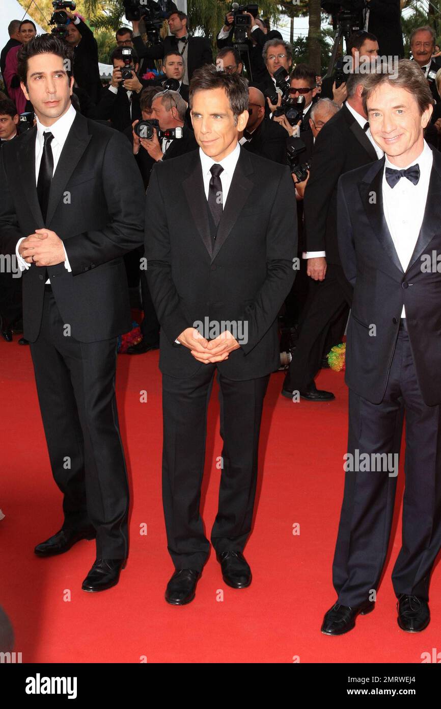 David Schwimmer, Ben Stiller and Martin Short attend the "Madagascar 3 ...
