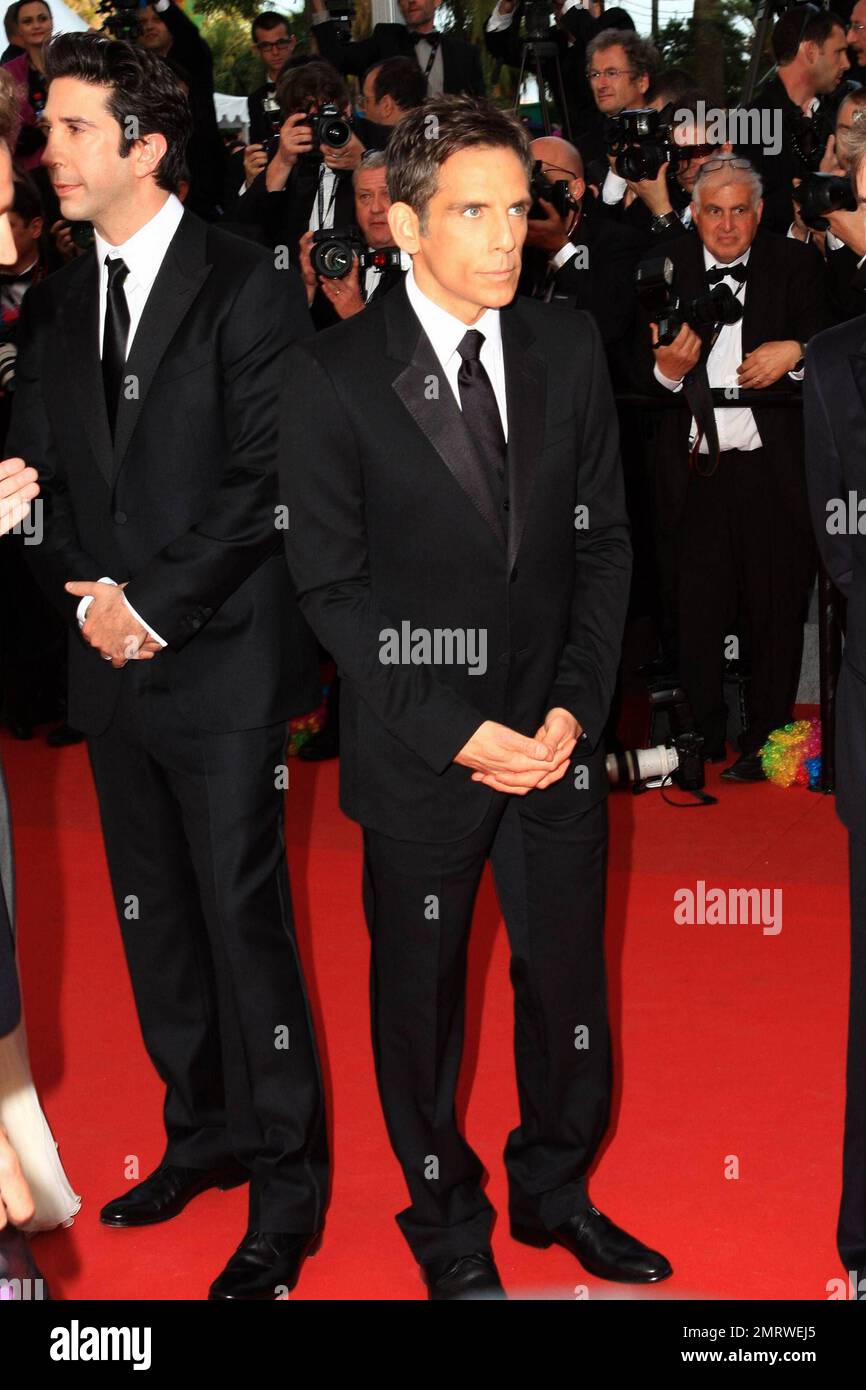 David Schwimmer and Ben Stiller attend the "Madagascar 3: Europe's Most ...