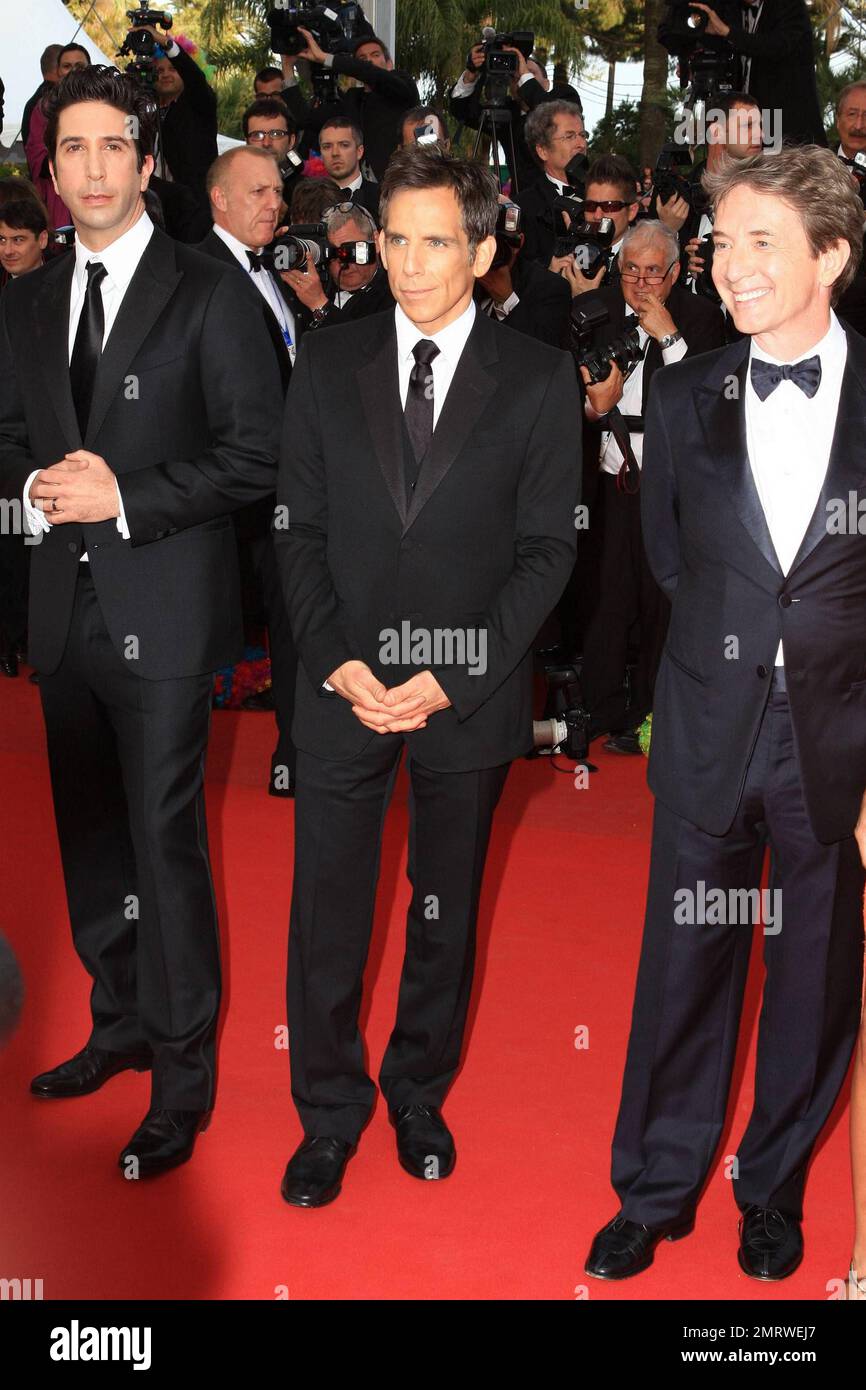 David Schwimmer, Ben Stiller and Martin Short attend the "Madagascar 3 ...