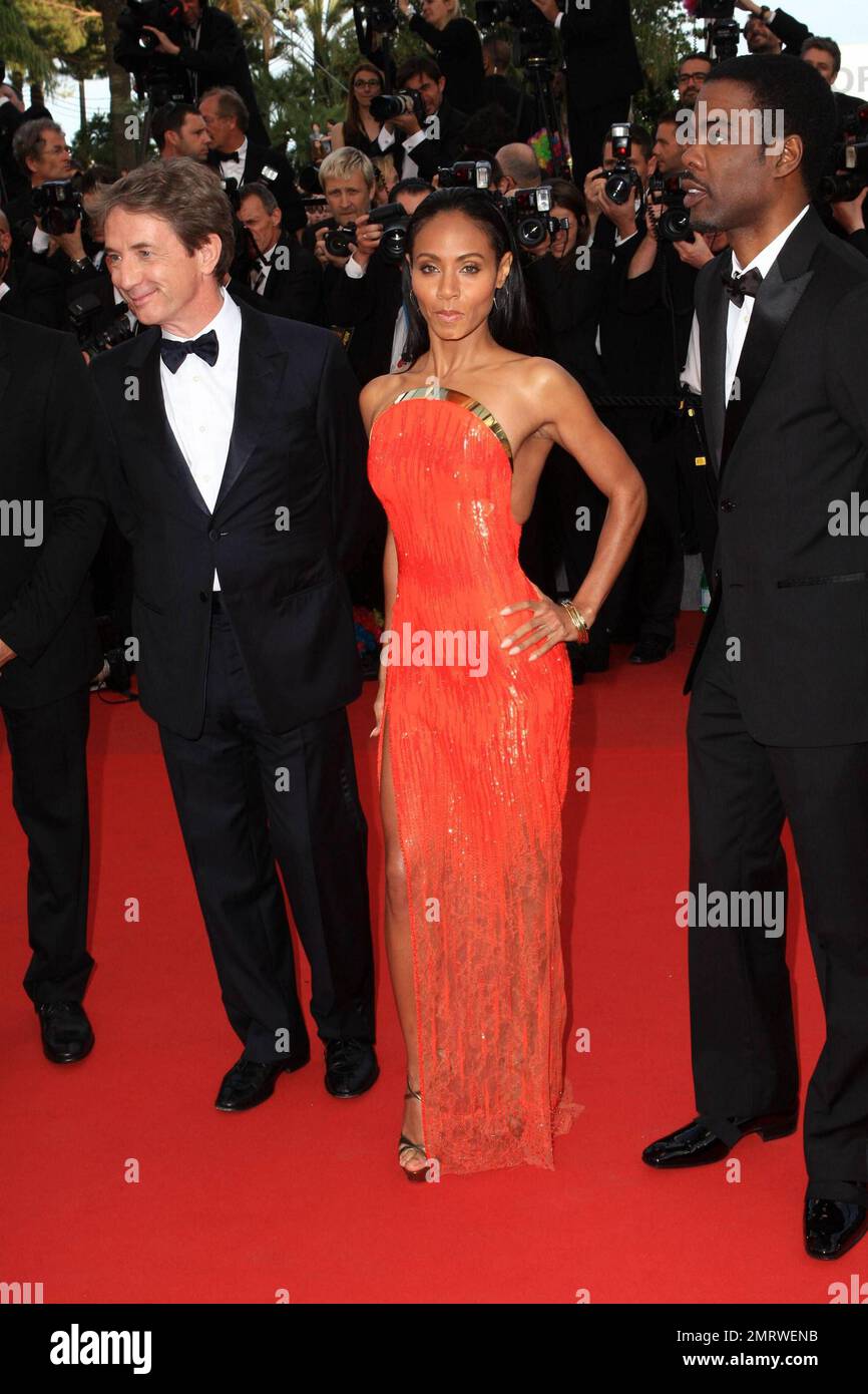 Martin Short, Jada Pinkett Smith and Chris Rock attend the "Madagascar ...