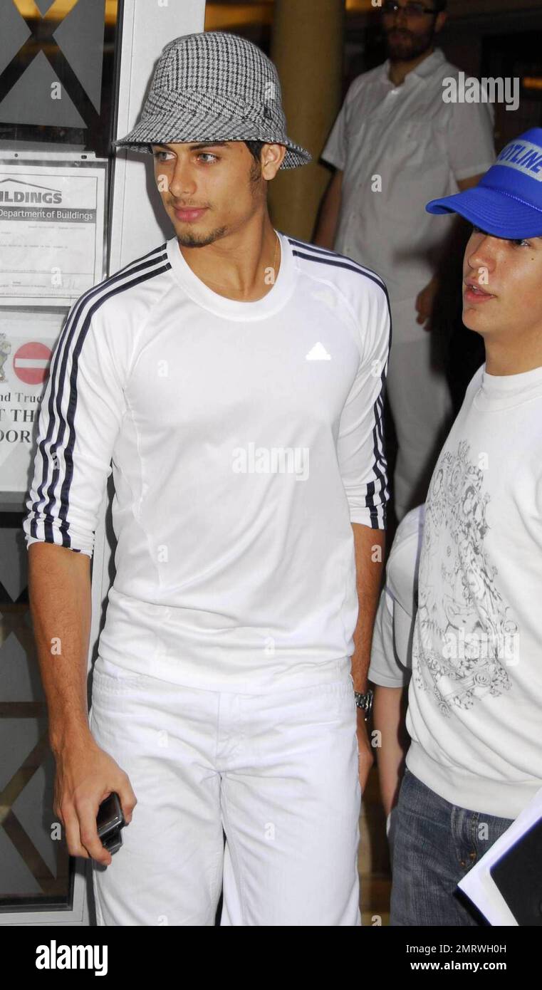 Madonna, son David Banda and reported boyfriend Jesus Luz arrive at the ...