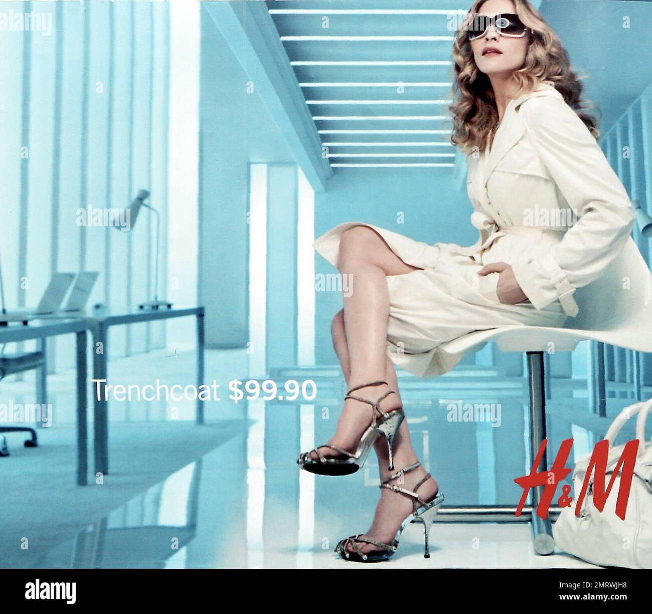 Madonna's new H&M ads. Los Angeles, Ca. 3/23/07 Stock Photo - Alamy
