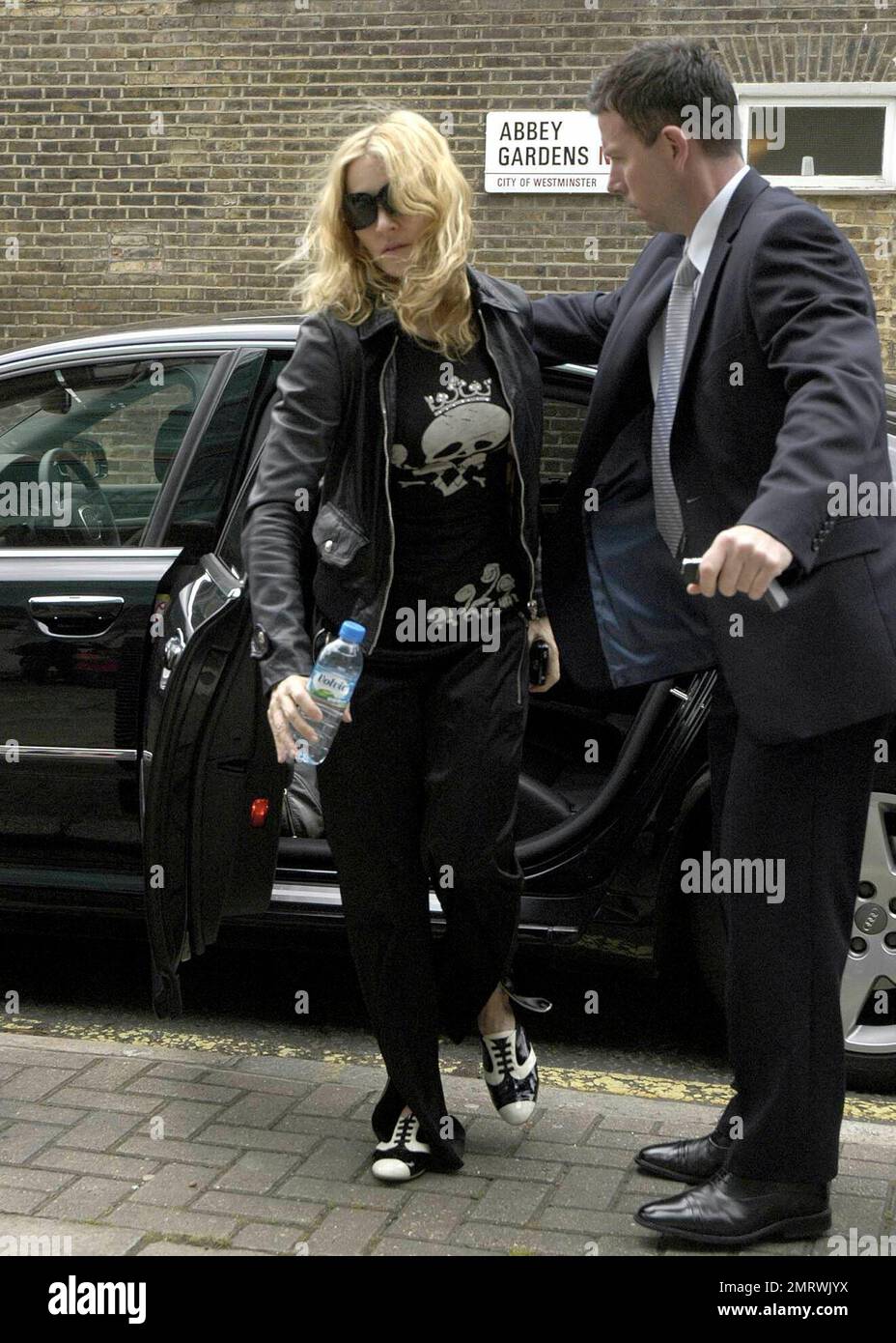Madonna working out at her gym in London, UK. 7/6/07. All Stock Photo ...