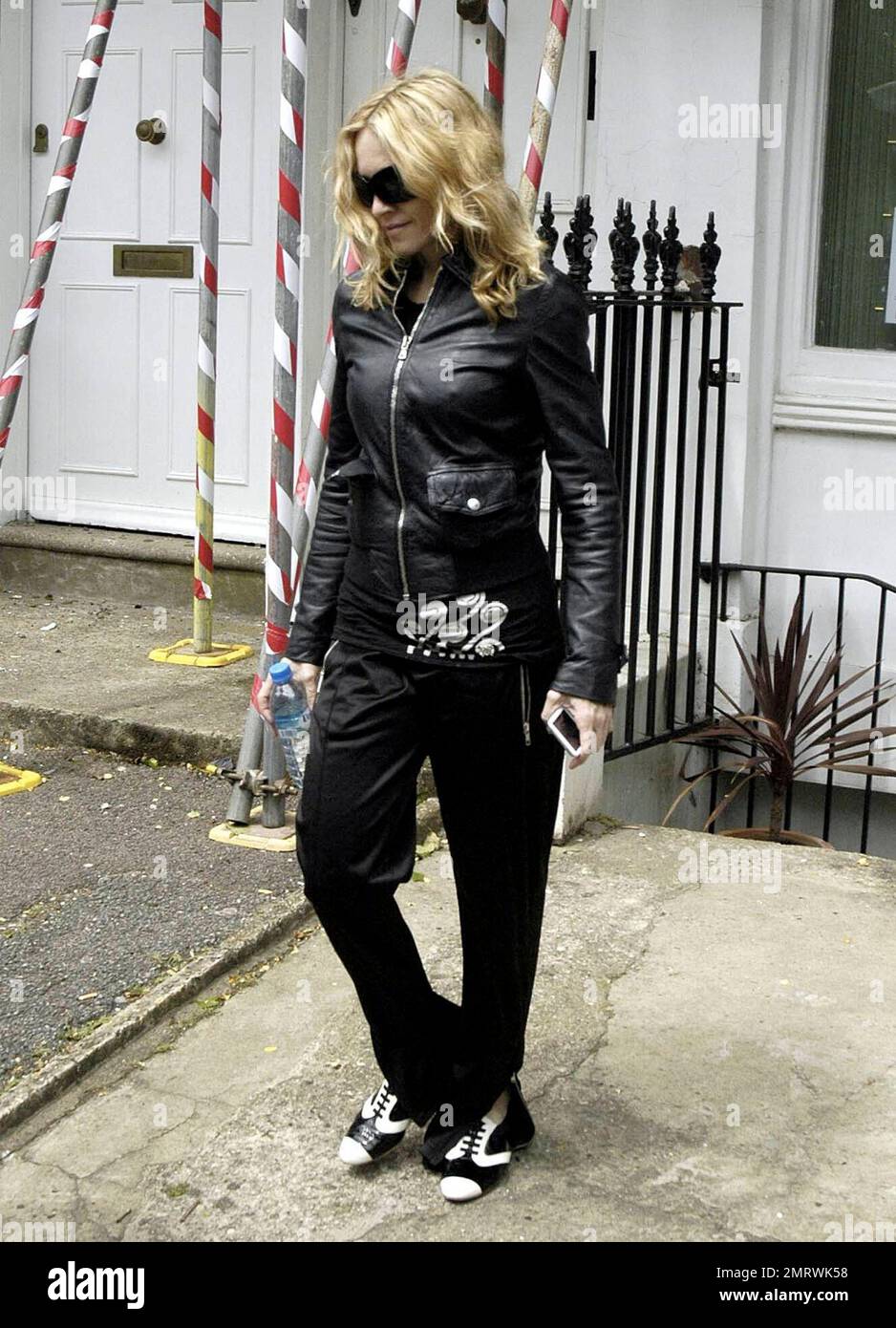 Madonna working out at her gym in London, UK. 7/6/07. All Stock Photo ...