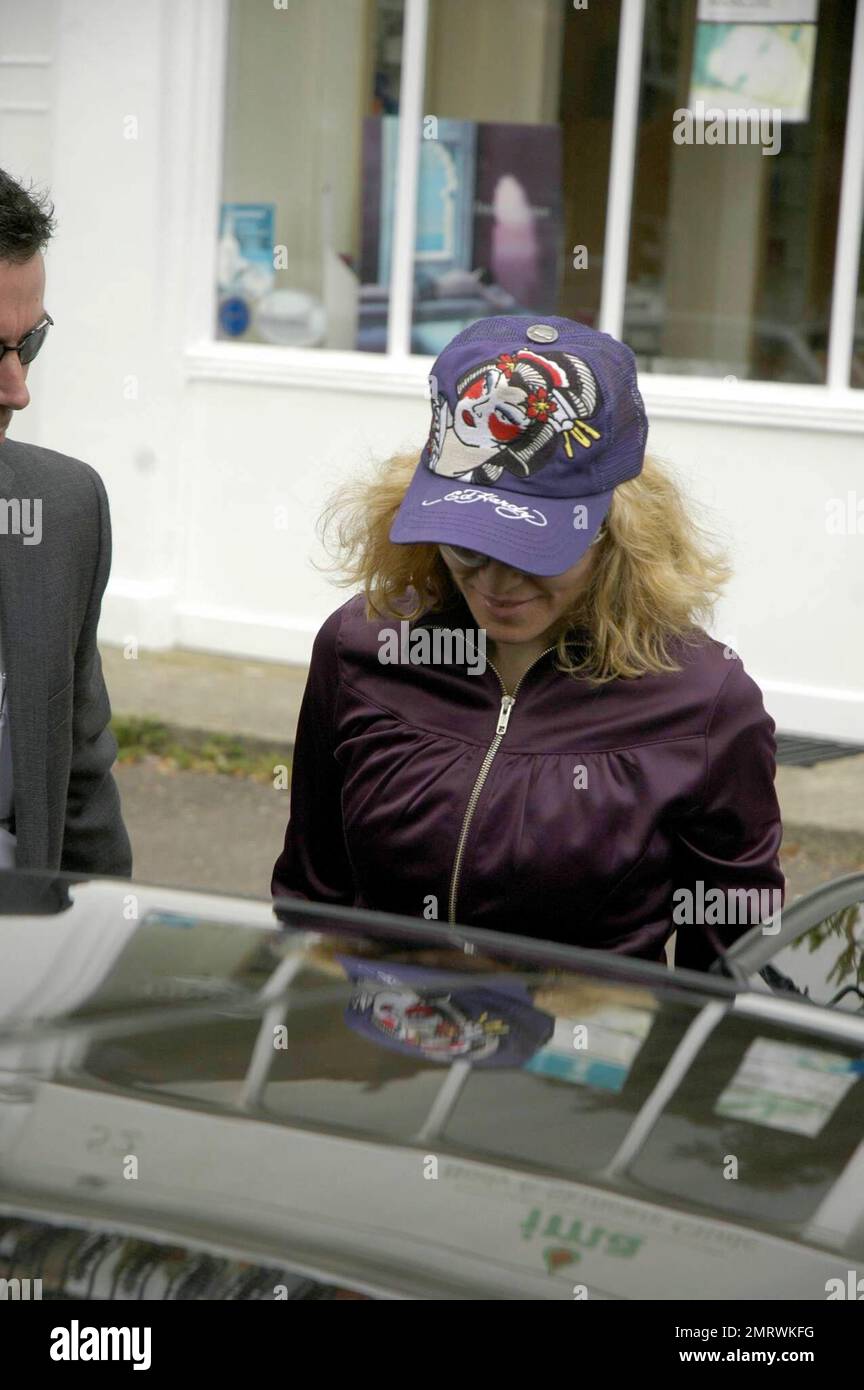 Madonna at her regular gym session. London, UK. 9/7/07 Stock Photo - Alamy