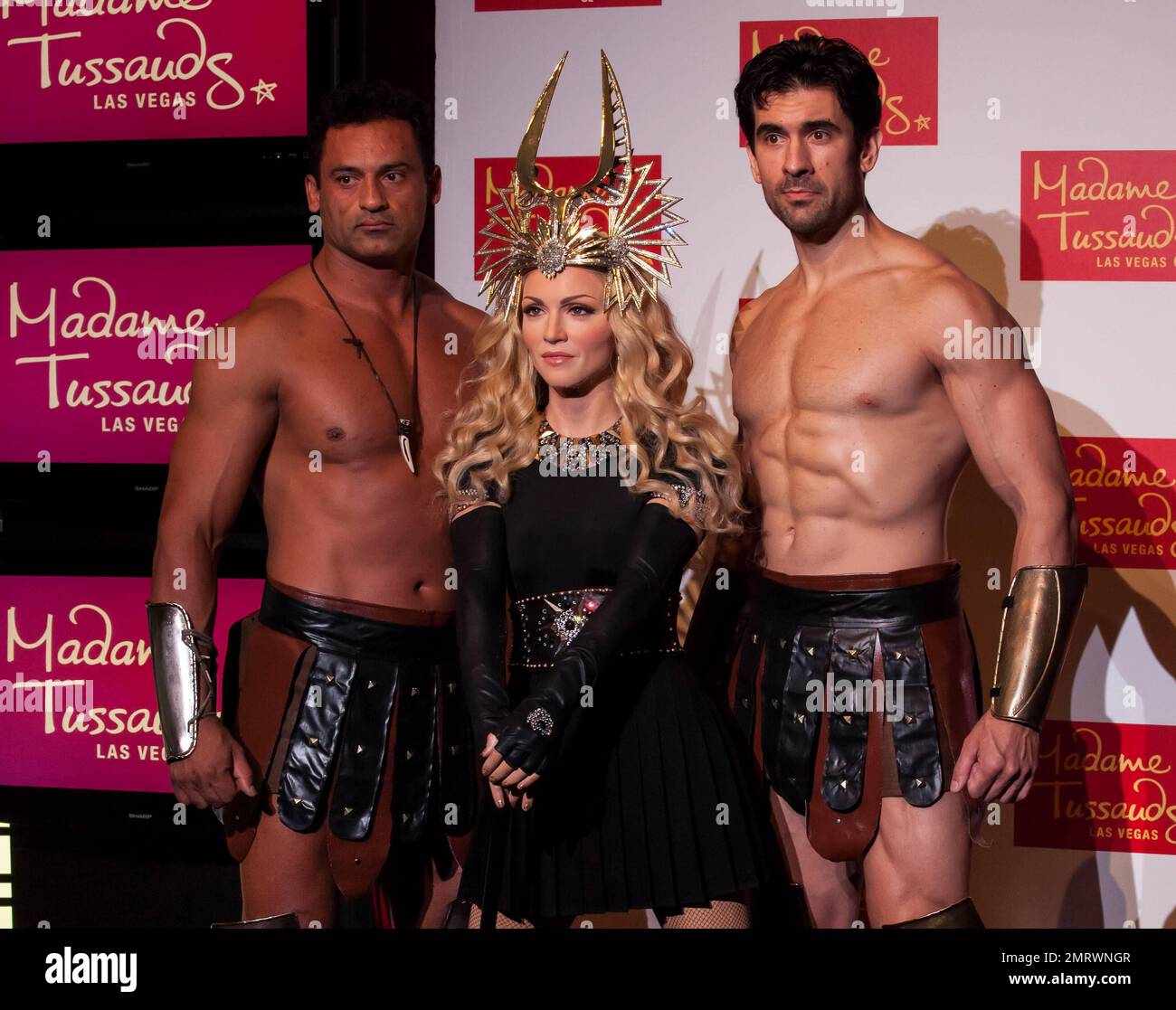 Madonna's wax figure is unveiled at Madame Tussauds in the Venetian ...