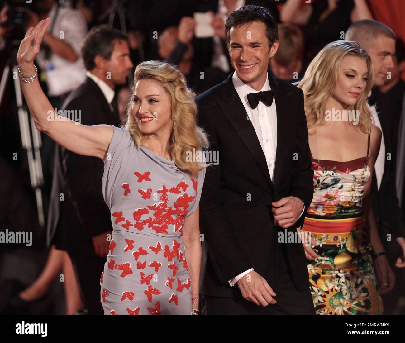 Modonna, Richard Coyle and Natalie Dormer at The 68th Venice ...