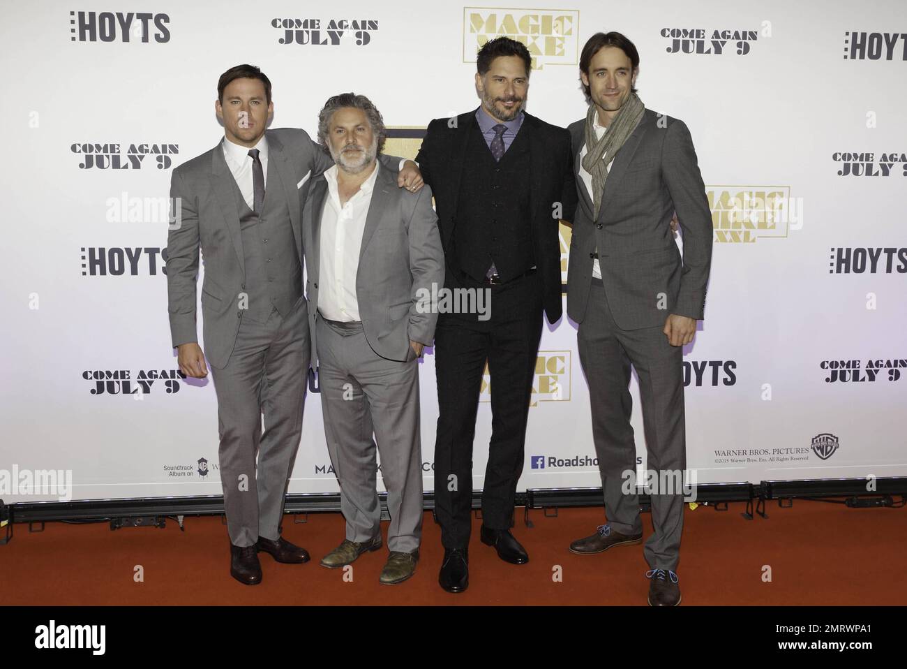 Channing Tatum, Greg Jacobs, Joe Manganiello and Reid Carolin at the ...