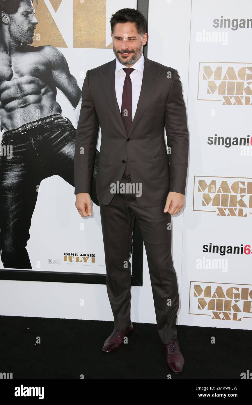 Joe Manganiello at the Premiere of Magic Mike XXL at the TCL Chinese ...