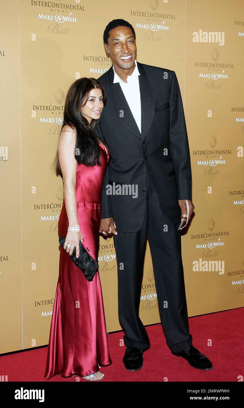 Scottie pippen and larsa pippen hi-res stock photography and images - Alamy