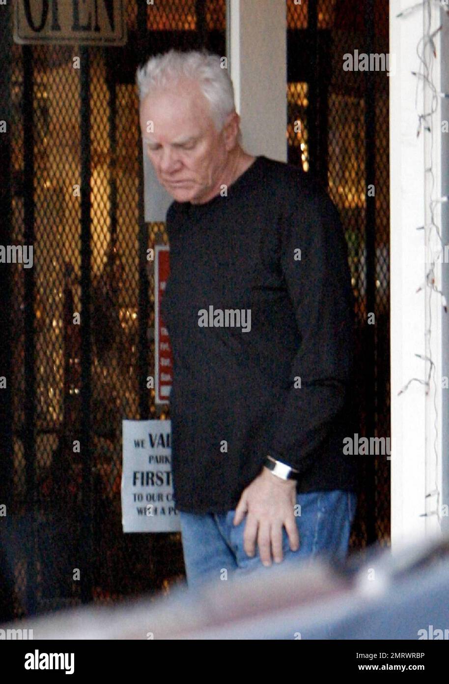 - EXCLUSIVE!! Actor Malcolm McDowell along with wife Kelly and son ...