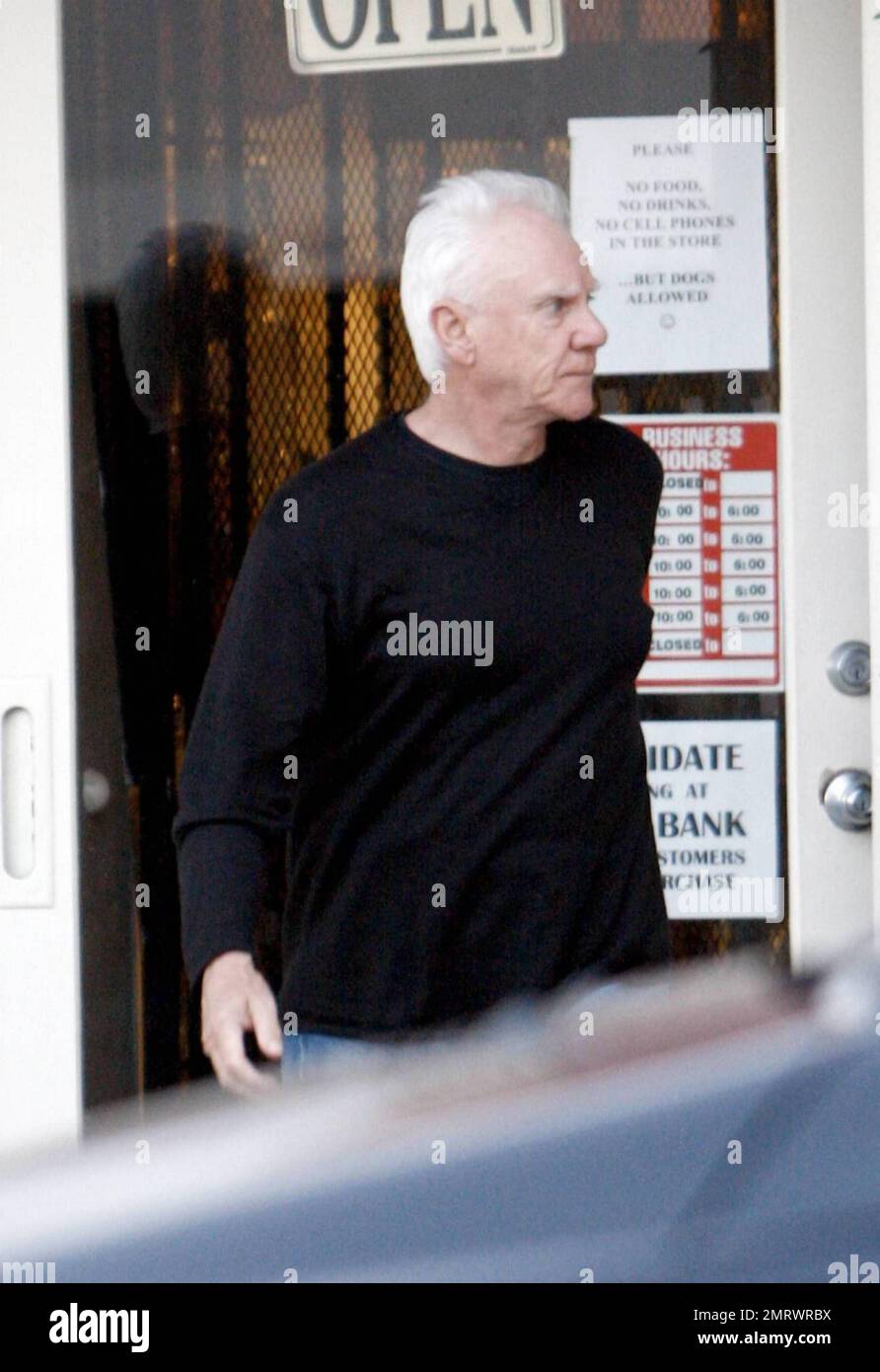 - EXCLUSIVE!! Actor Malcolm McDowell along with wife Kelly and son ...