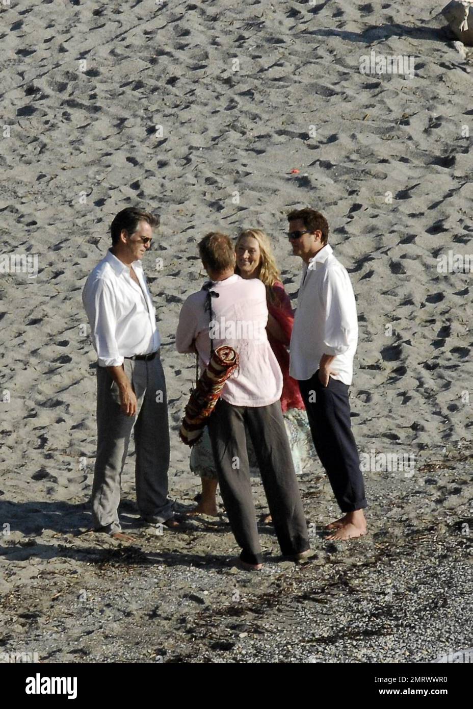 Pierce Brosnan, Meryl Streep, Colin Firth, Stellan Skarsgard and Amanda ...