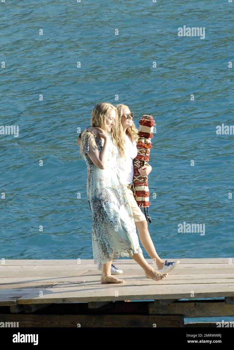 Pierce Brosnan, Meryl Streep, Colin Firth, Stellan Skarsgard and Amanda ...