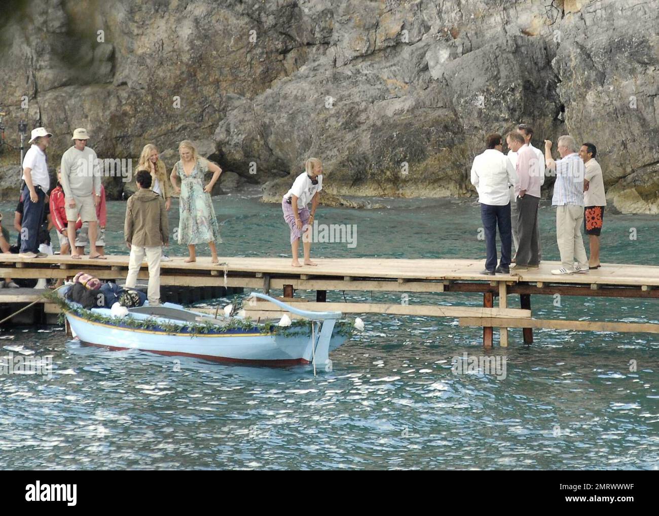 Pierce Brosnan, Meryl Streep, Colin Firth, Stellan Skarsgard and Amanda ...