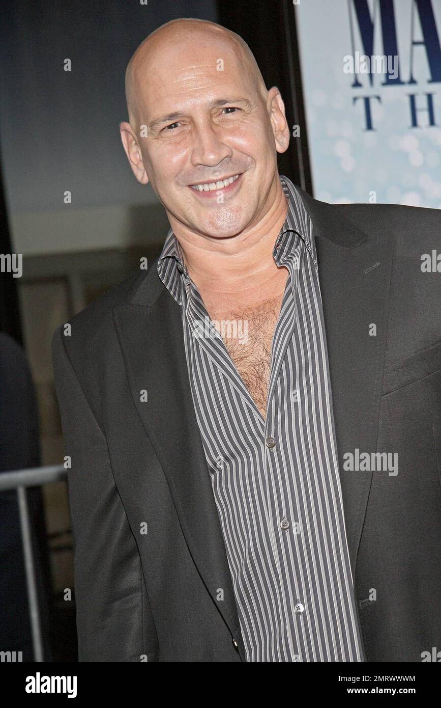 Designer Mark Valvo at the premiere of "Mamma Mia!" at The Ziegfield ...