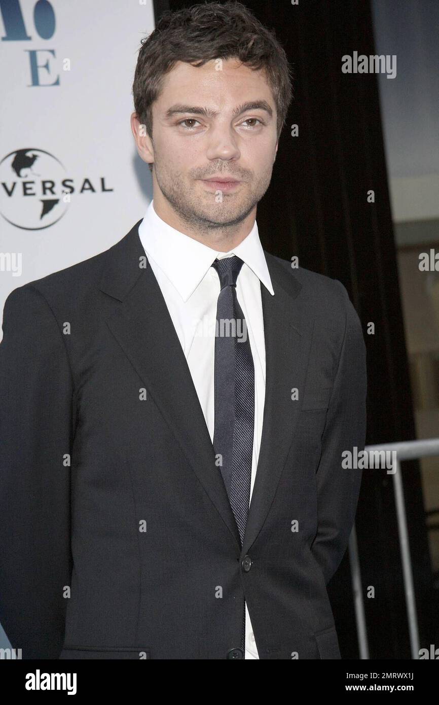 Dominic Cooper at the premiere of "Mamma Mia!" at The Ziegfield Theater ...